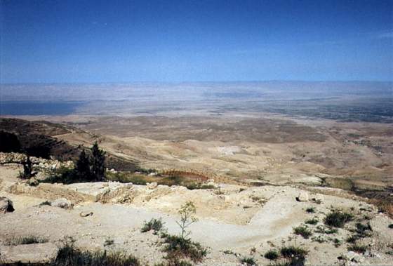 According to the Book of Deuteronomy, Mount Nebo is where Moses looked ...