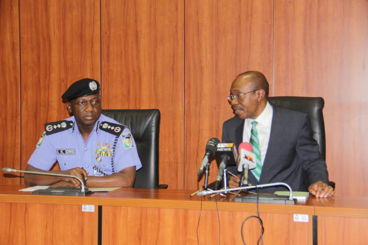 IGP meets the Governor of the Central Bank od Nigeria
