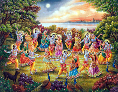 Nidhivan Temple in Vrindavan Uttar Pradesh India-Ras Leela Place of ...