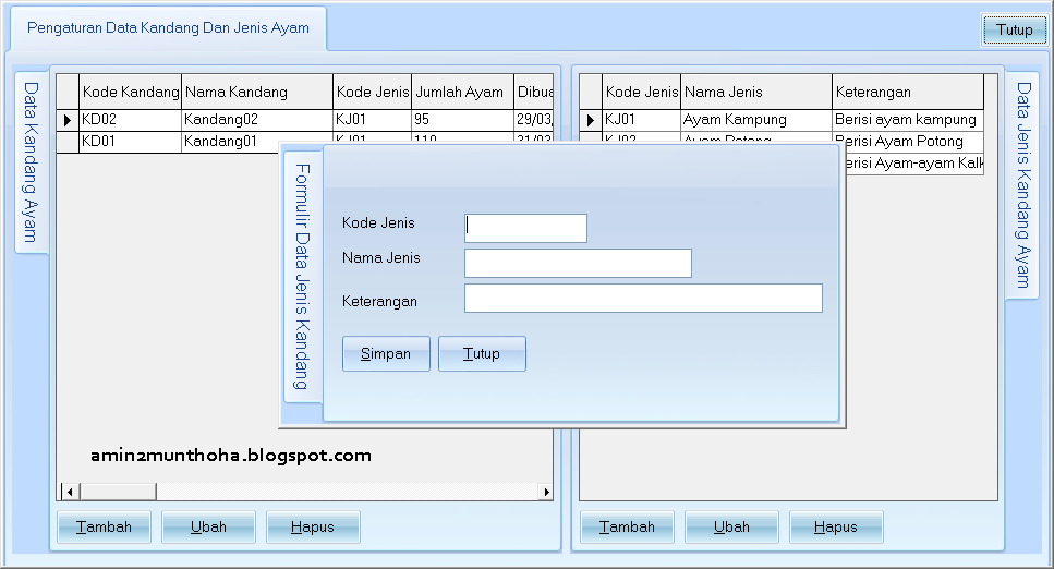 Source Code Aplikasi Penjualan Ayam Menggunakan VB6 dan Ms Access ...