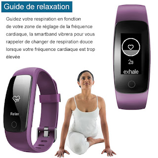 Montre Connectée,Willful SW331 Bracelet - Montbijoux