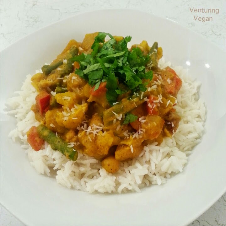 Venturing Vegan: Pumpkin Korma