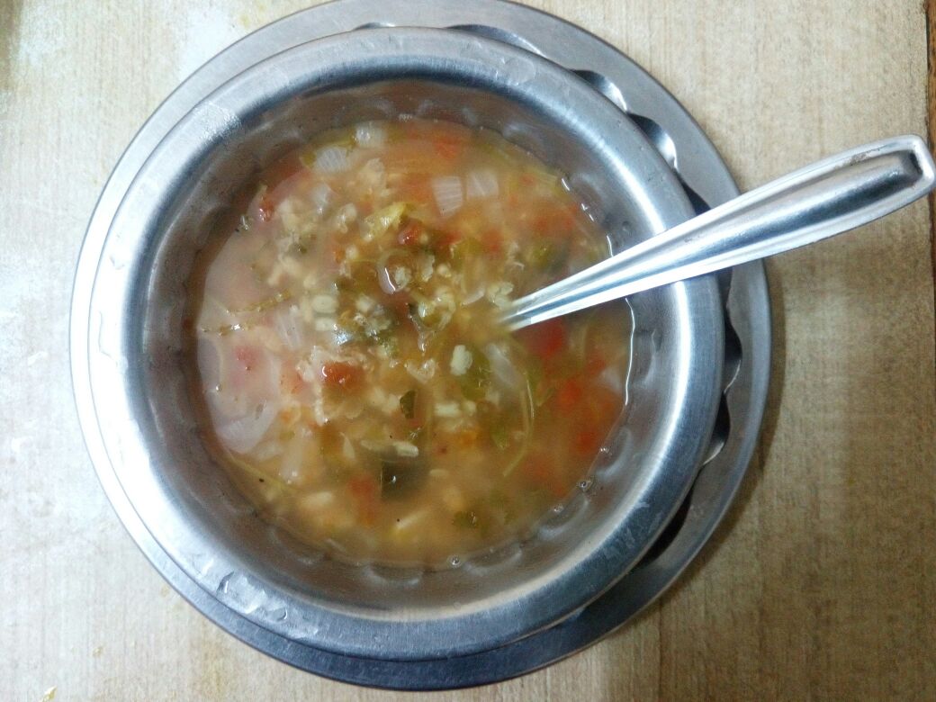 Recipe: Agathi Poo(Sesbania grandiflora) Soup!