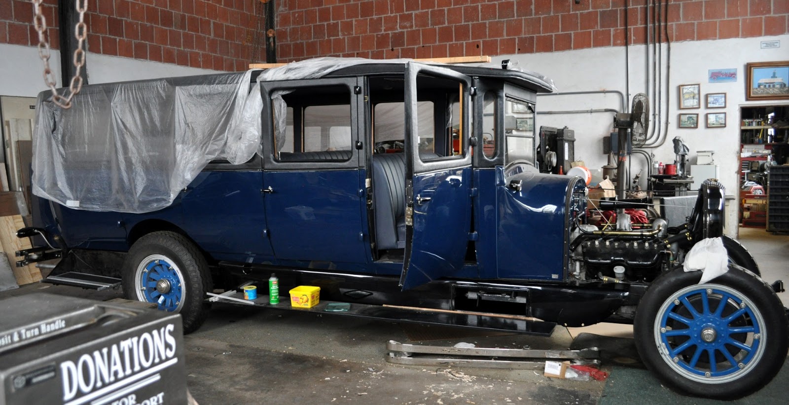 Just A Car Guy: 1924 Cadillac 20 passenger bus, from a barely ...