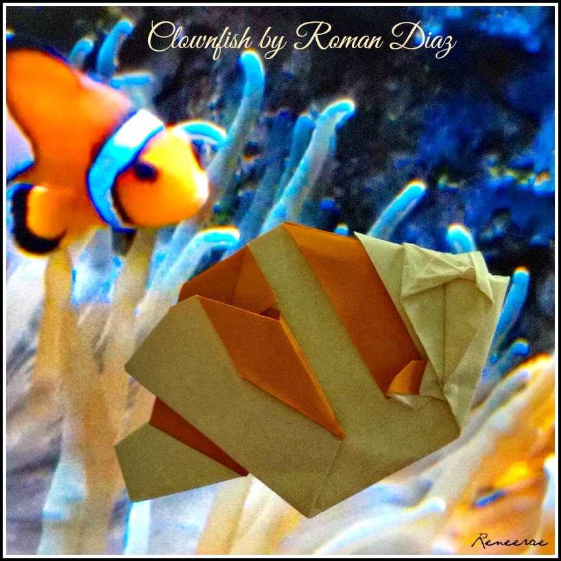 Life's Simple Pleasure: Origami Creations - Folding Nemo the Clownfish ...
