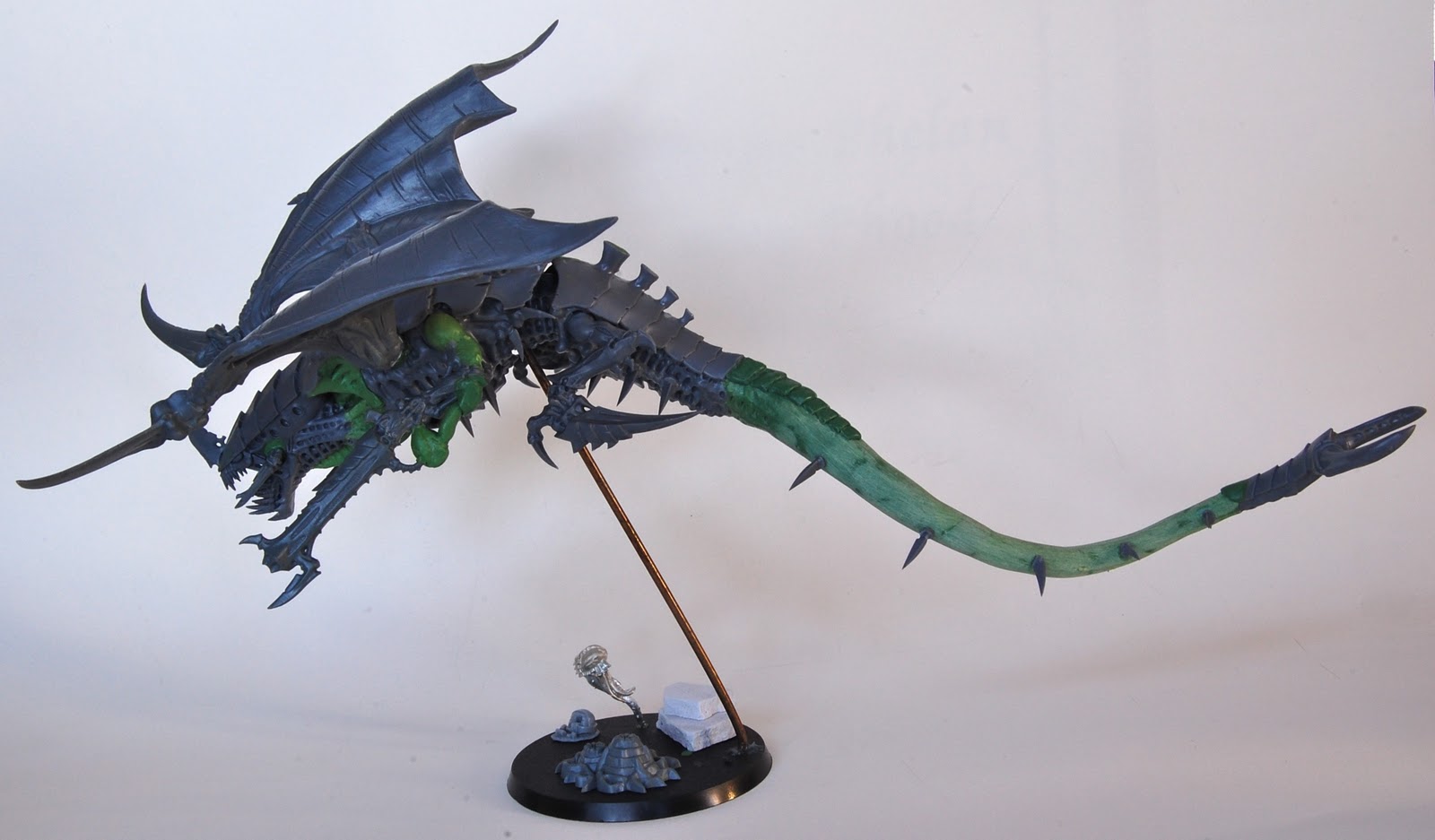 Awakening Ynnead: Tyranid Harpy Conversion