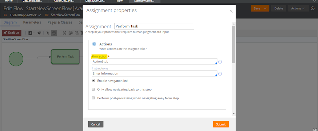 Pega Learnings: Screen Flow in Pega