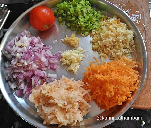 Mixed Vegetable Bread Sandwich ~ Kurinji Kathambam