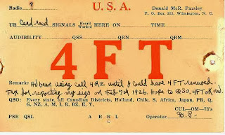 All Things Wireless & Letterpress: QSL Cards