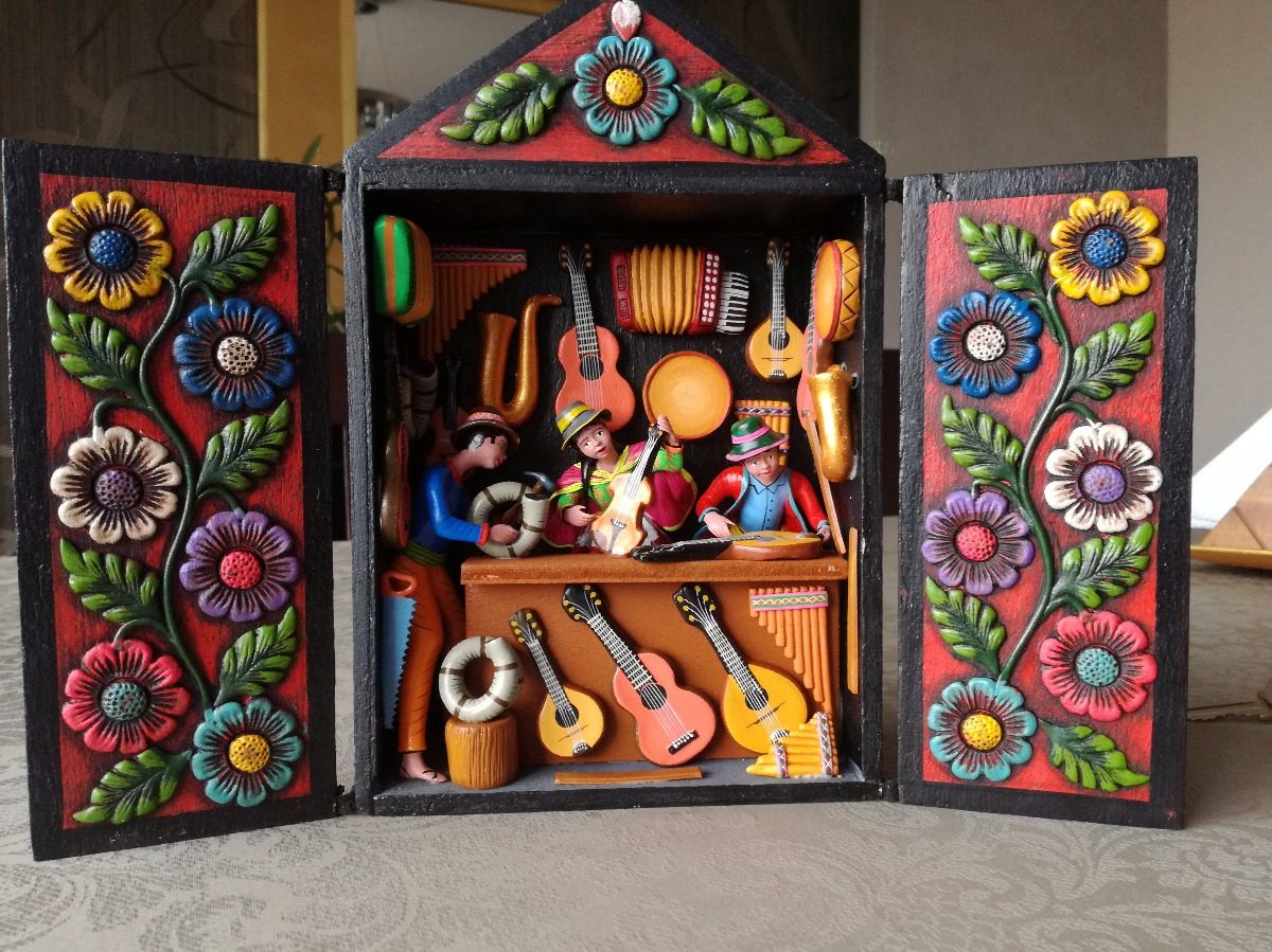 Arte Popular - Peru: RETABLO AYACUCHANO