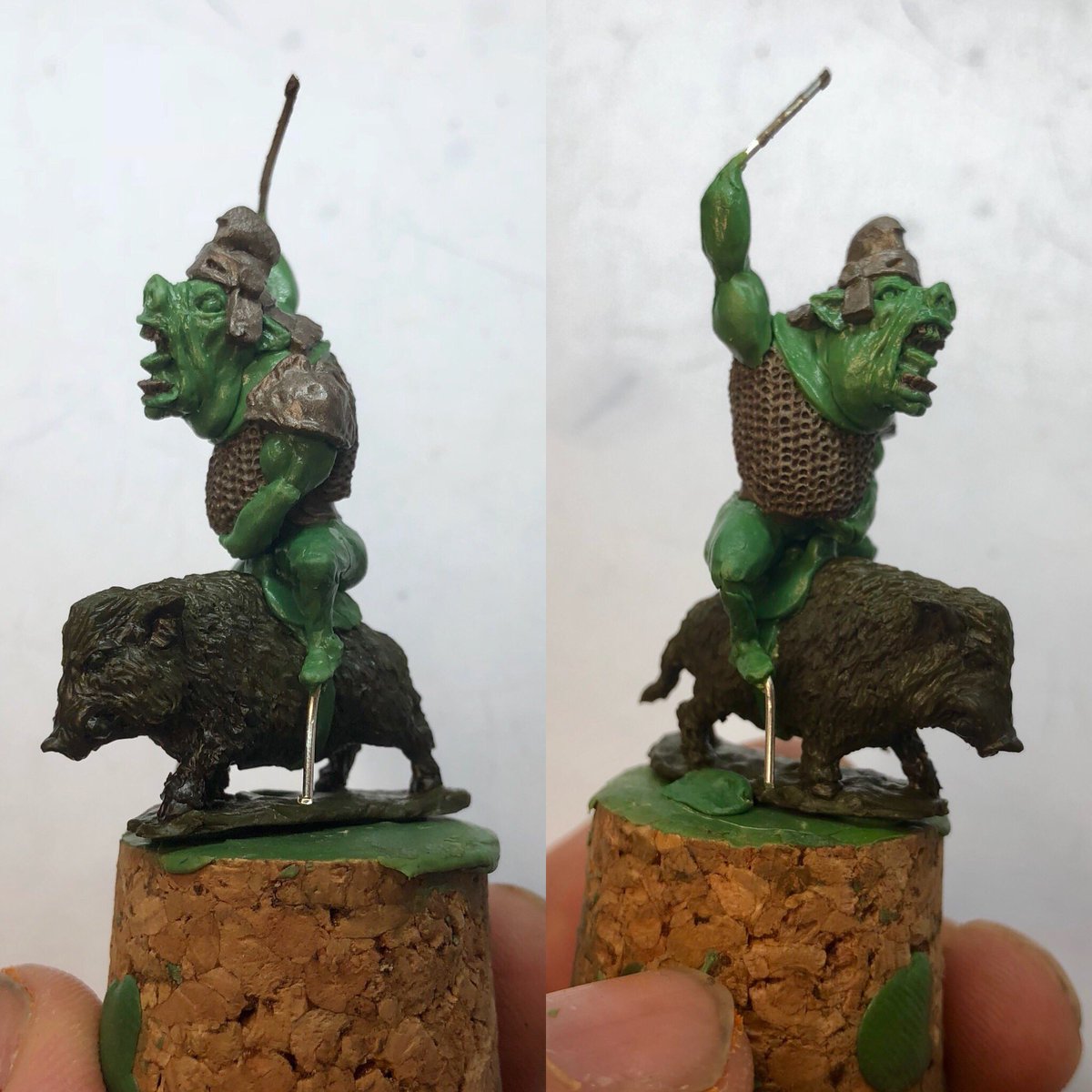 Wargame News and Terrain: Bears Head Miniatures: New Boar Mounted Pig ...