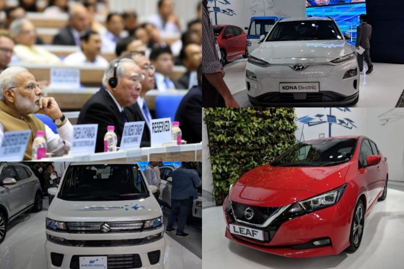 Maruti Suzuki, Hyundai, Tata Motors, Mahindra, Nissan showcase Electric ...