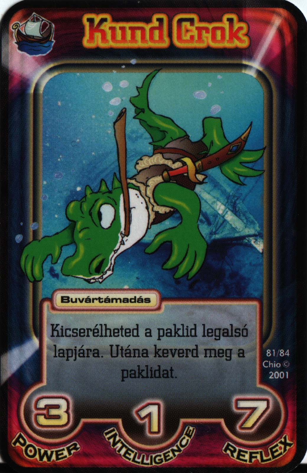 Master Crok kártyák: Master Crok #4