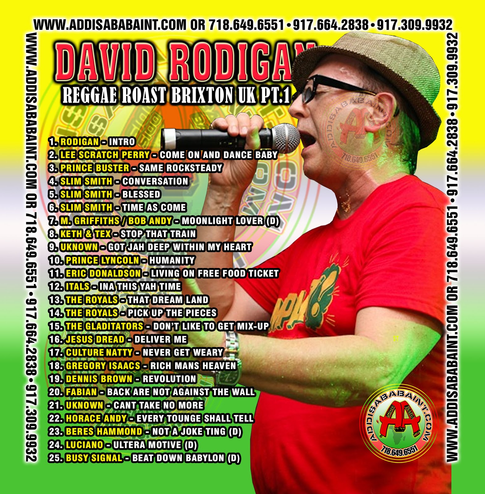 DAVID RODIGAN - REGGAE ROAST BRIXTON UK PART 1 | REGGAETAPESHOP