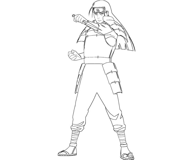 Hashirama Senju 13 Coloring | Crafty Teenager