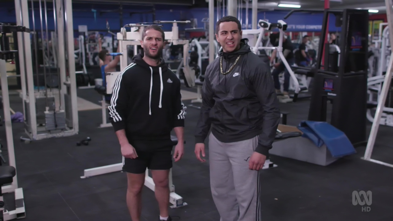 ausCAPS: Theodore Saidden and Nathan Saidden shirtless in Superwog 1-04 ...