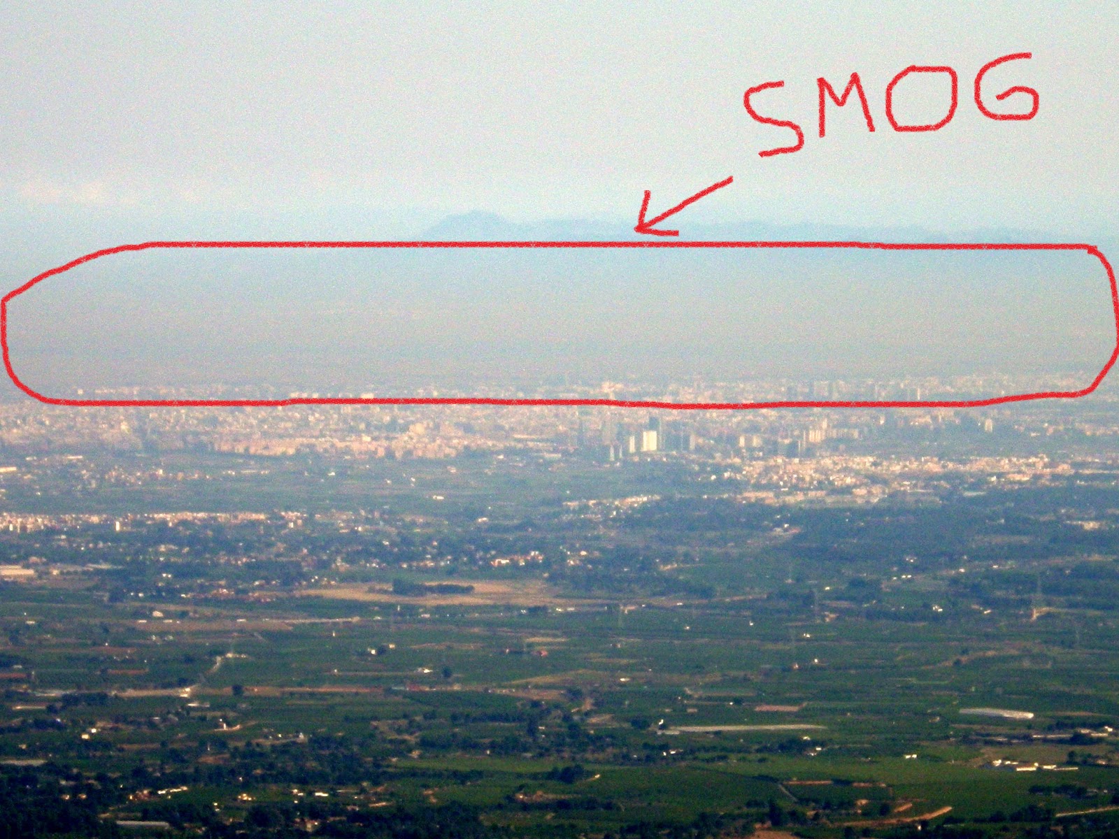 LA MORADA DE SUGOI. Montañismo en Iberia.: Smog fotoquimico desde ...