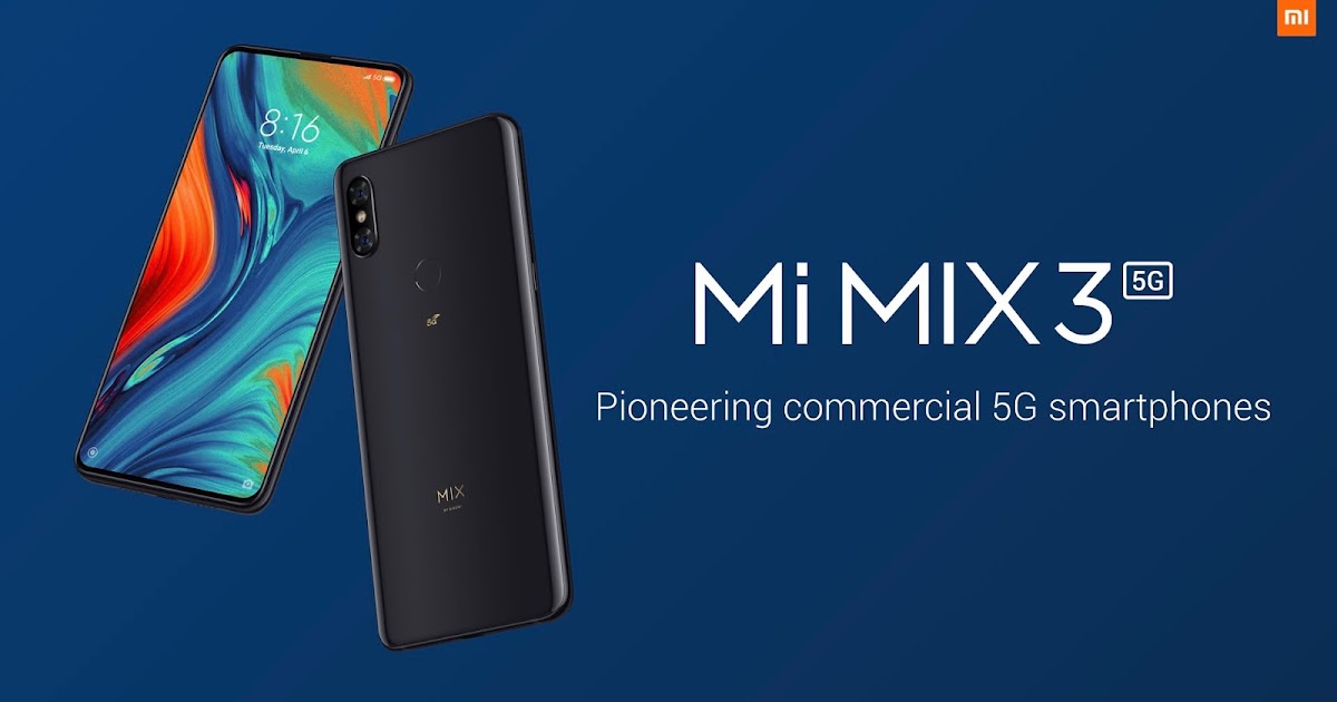 Le Xiaomi Mi Mix 3 5G est officiel - Tic Maroc