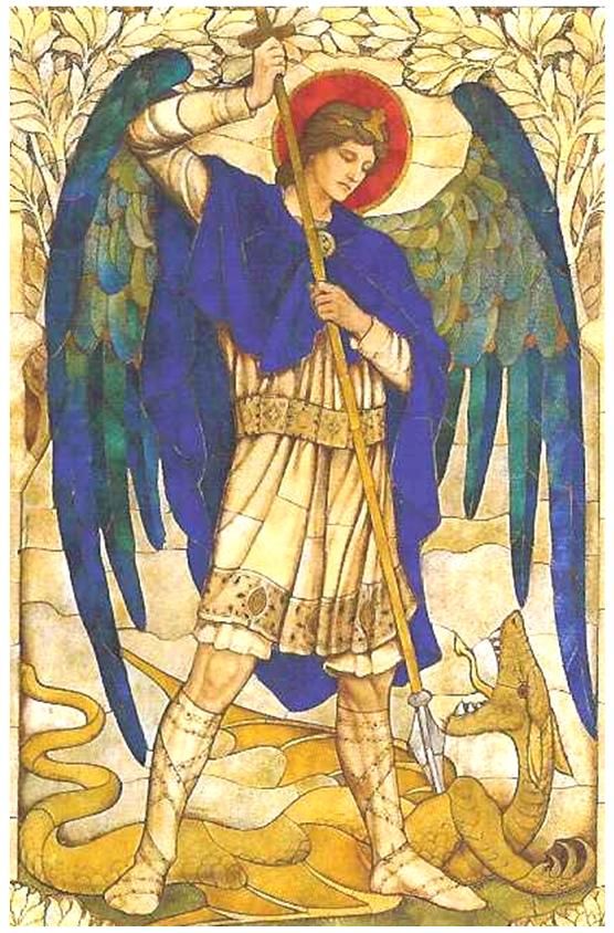 Sophia's Mirror: Saint Michael and the Dragon