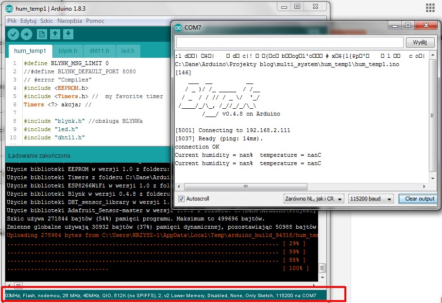 Arduino na dobry początek: Problem z ESP8266? Wyczyść Chińczyka