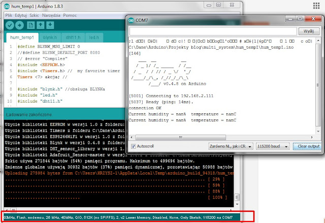 Arduino Na Dobry Początek Problem Z Esp8266 Wyczyść Chińczyka