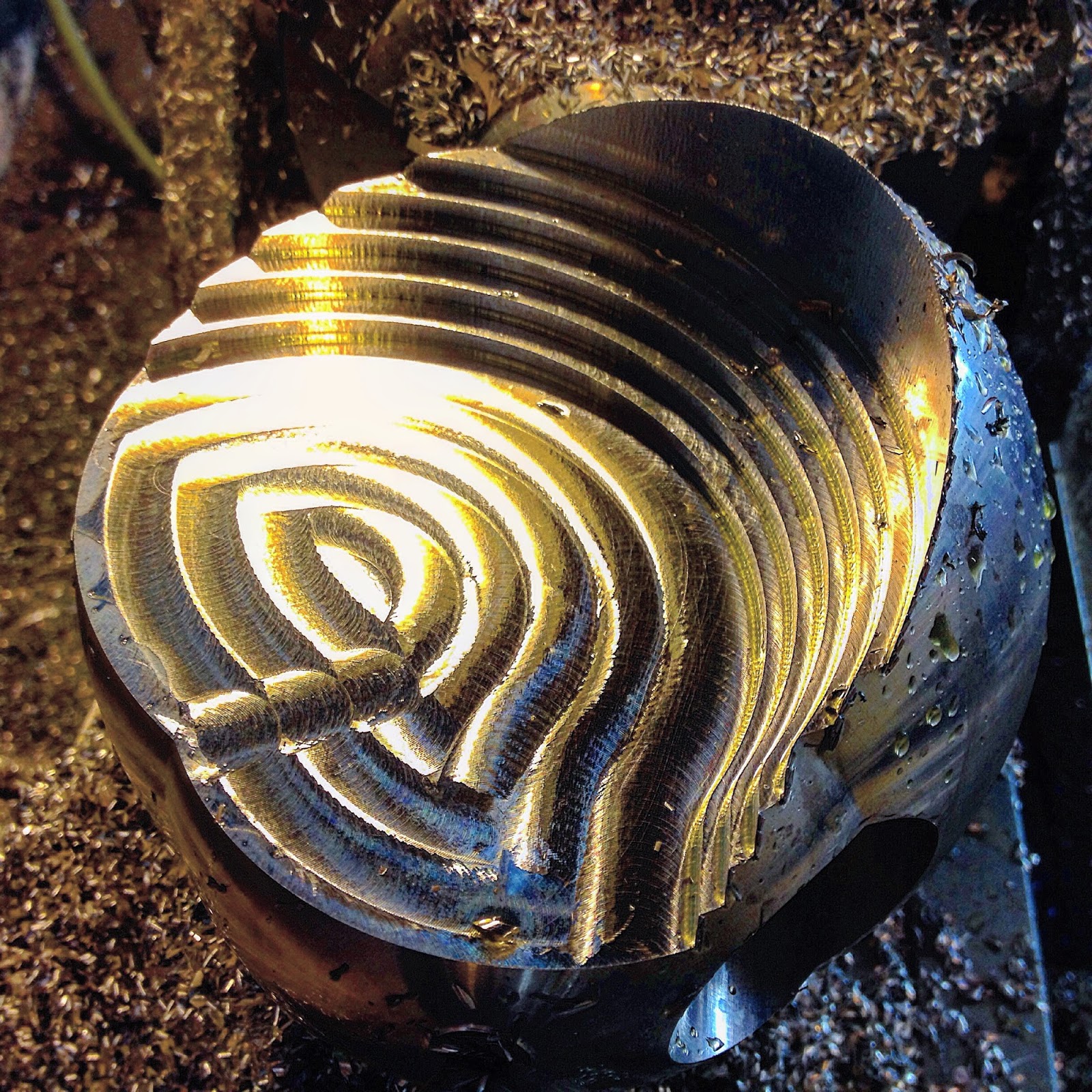 My Sculpture Blog: Machined Metal Sculpture H411532221315