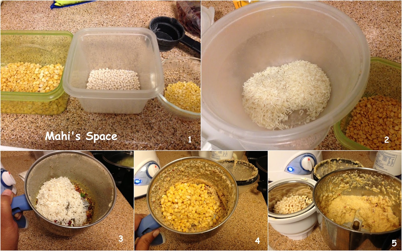 Thavalai vadai / Rice and Dals Fritters ~ Mahi's Kitchen