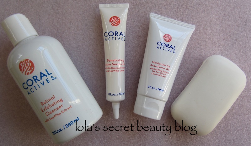 lola's secret beauty blog: Coral Actives Complete Acne Therapy System ...