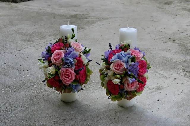 Flowers of Soul: Lumanari de cununie