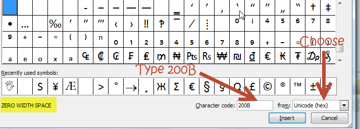 Blog elhacker.NET: Cuidado con lo que copias: caracteres de ancho cero