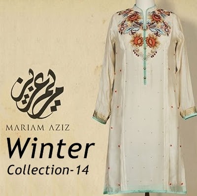 Mariam Aziz Winter Collection 2014-2015 | Mariam Aziz Designer Fall ...