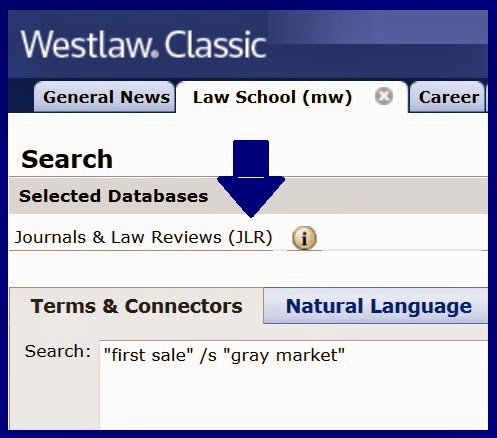 Gallagher Blogs: Using Database Identifiers in WestlawNext