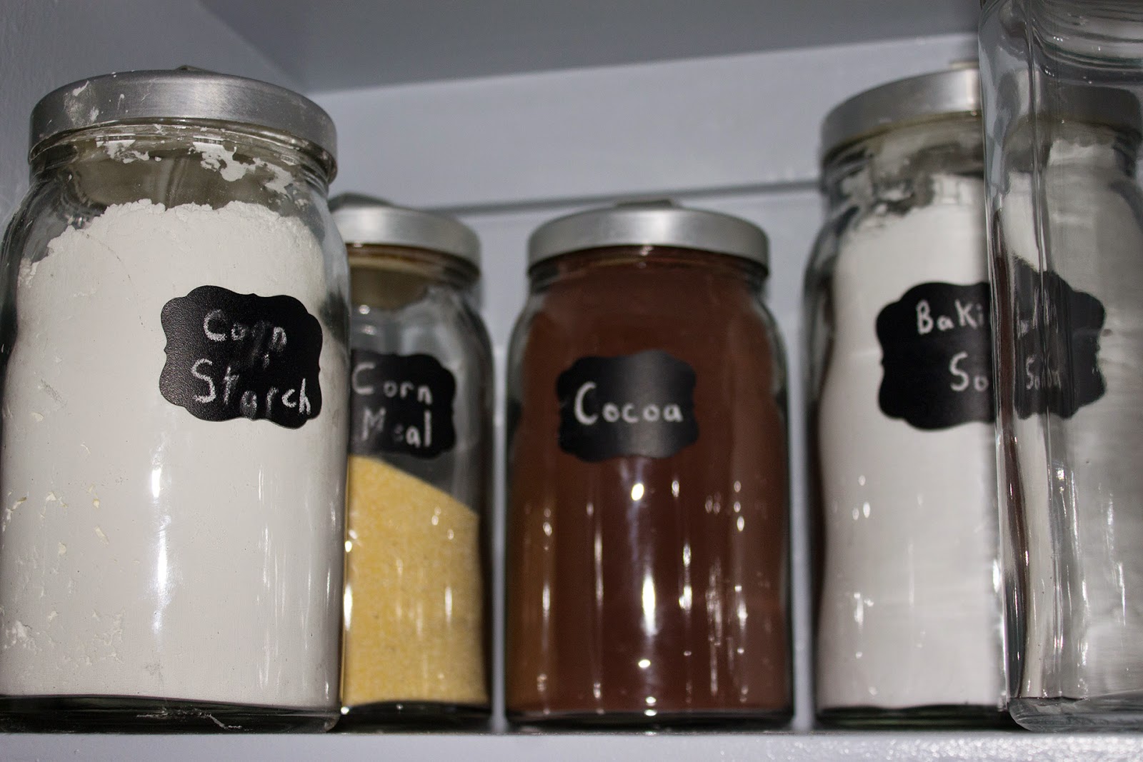 Culinary Spatterings: New Labelling System for my Kitchen