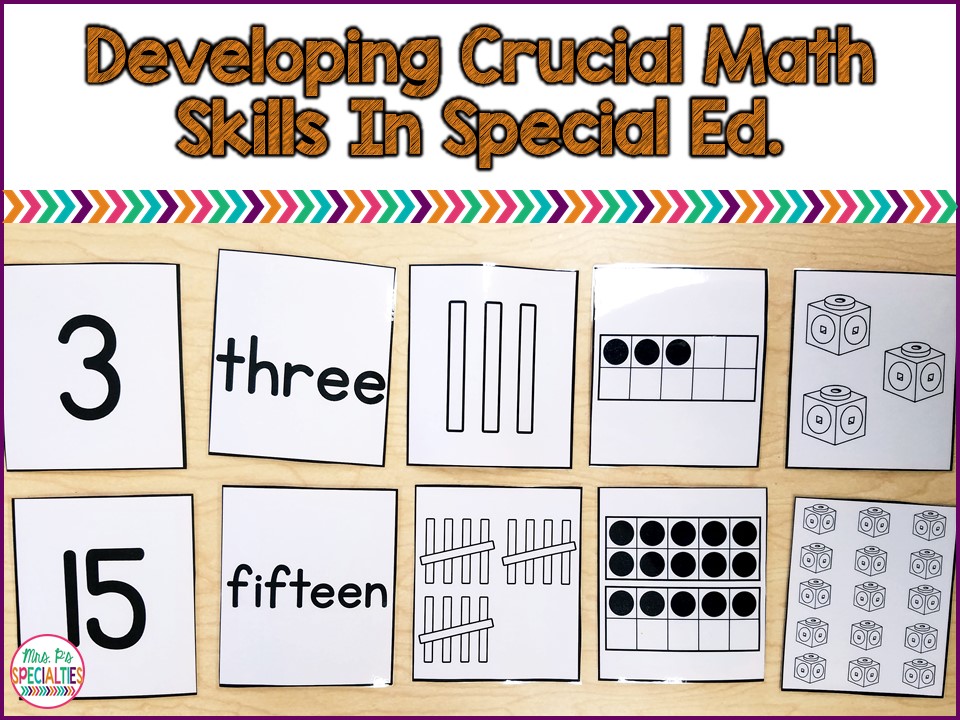 Developing Number Concepts in Special Ed. · Mrs. P's Specialties