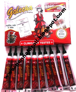 WHOLESALE OF HENNA AND FASHION ACCESSORIES WORLDWIDE: GOLECHA HENNA