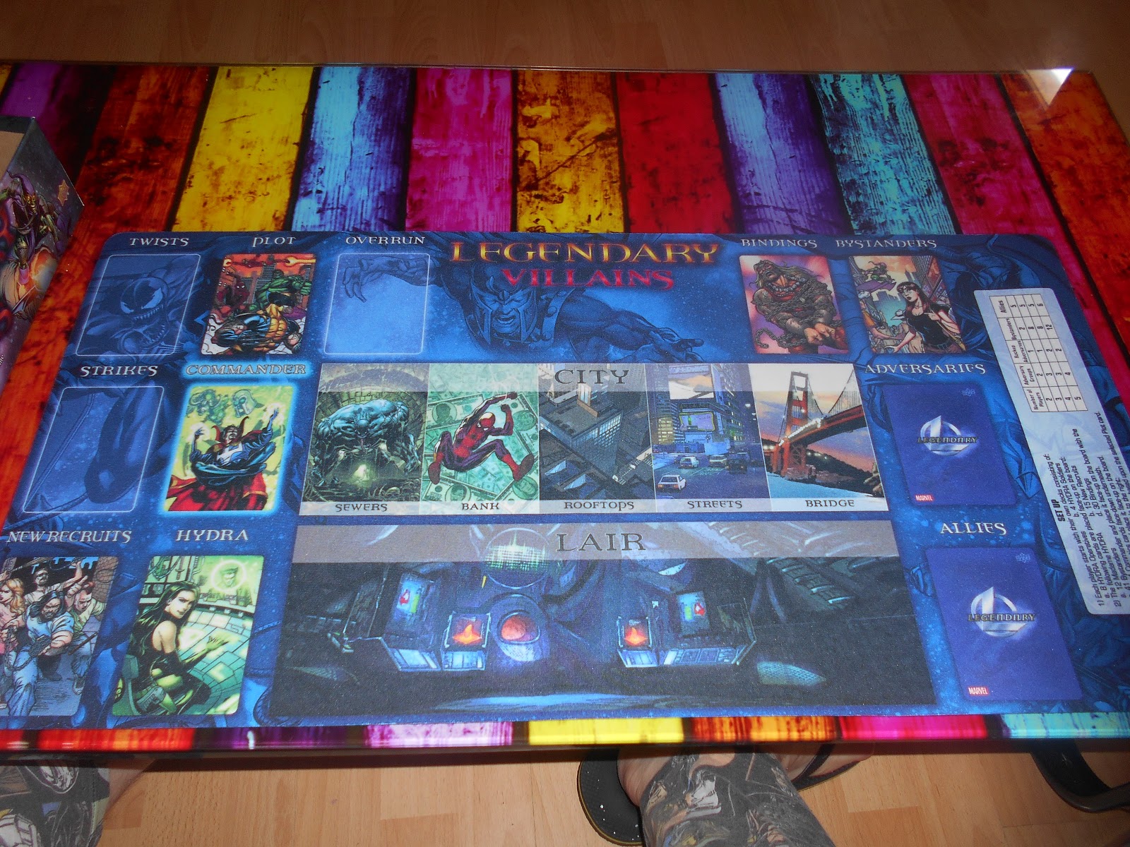 Marvel Legendary Villians from Upper Deck unboxing and review