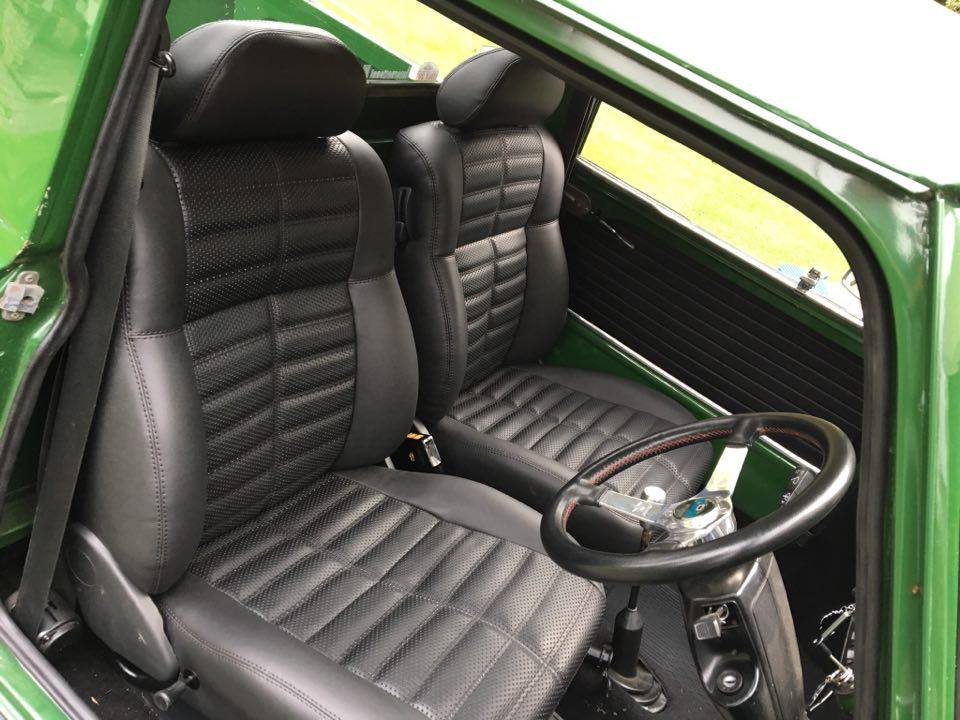 Retro Retrims Vehicle Upholstery Taunton, Somerset: Classic Mini Pick ...