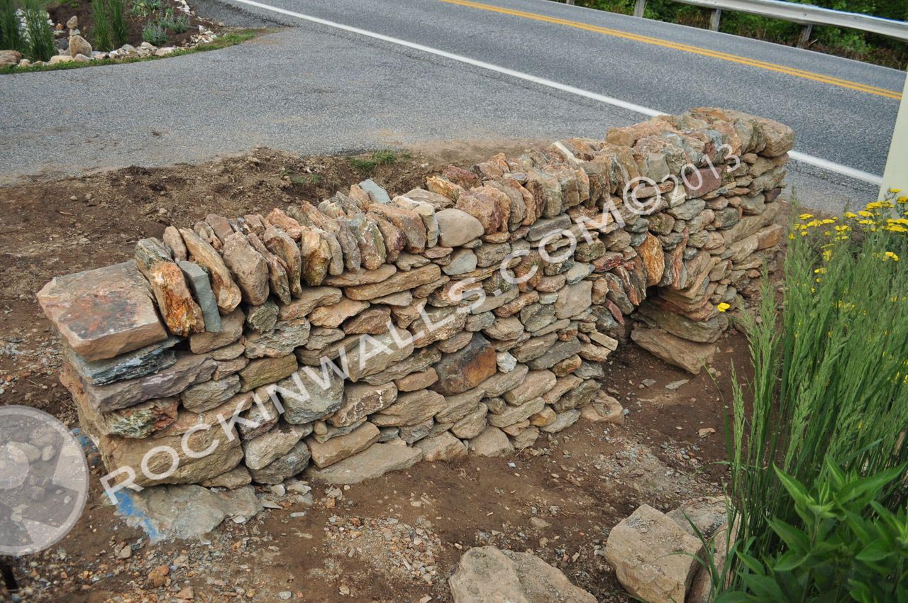 ROCKIN WALLS: Merrymans Mill Road Arch / Wall Project Story - 2013