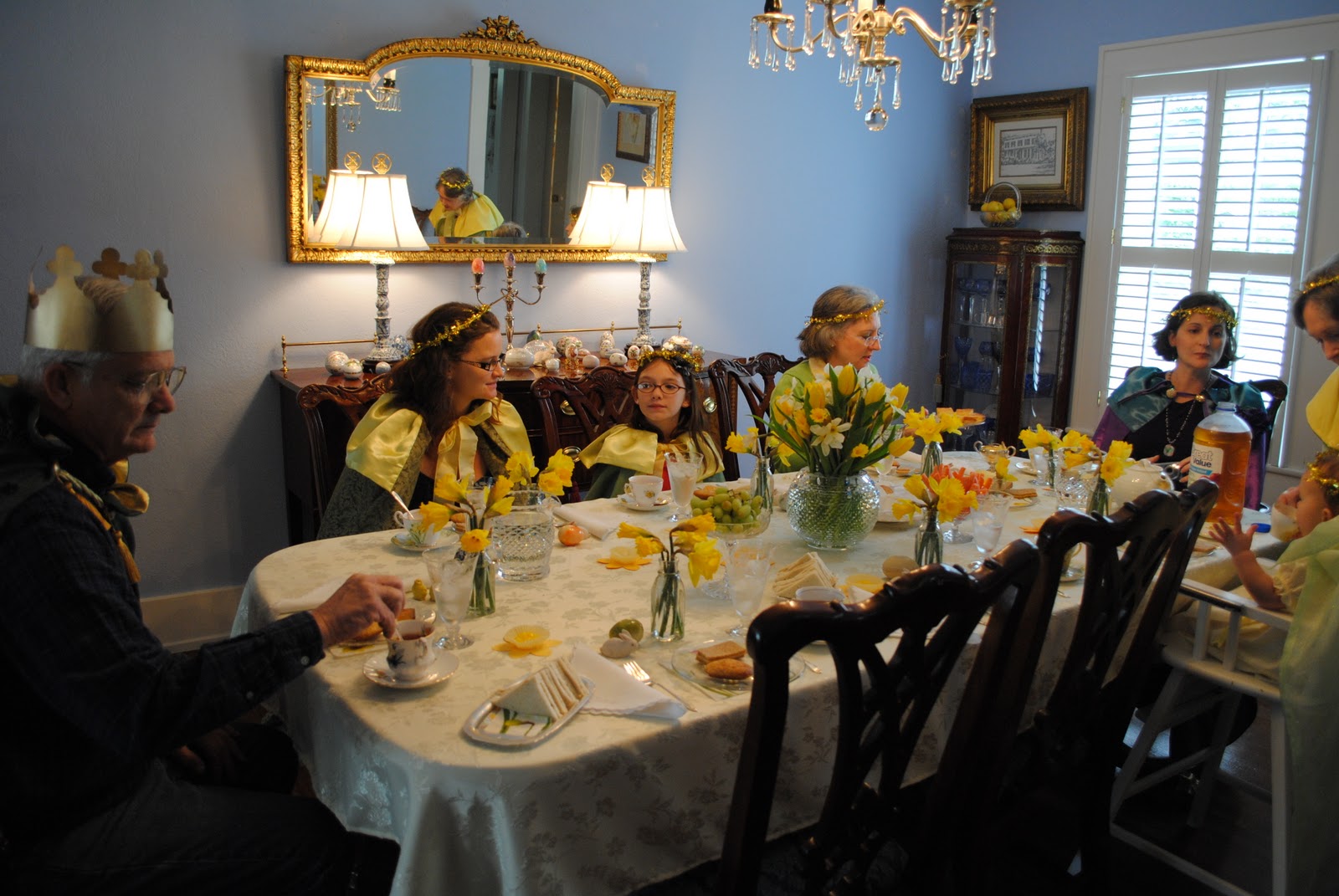Brambly Pines: The " Royal Daffodil Tea Party"