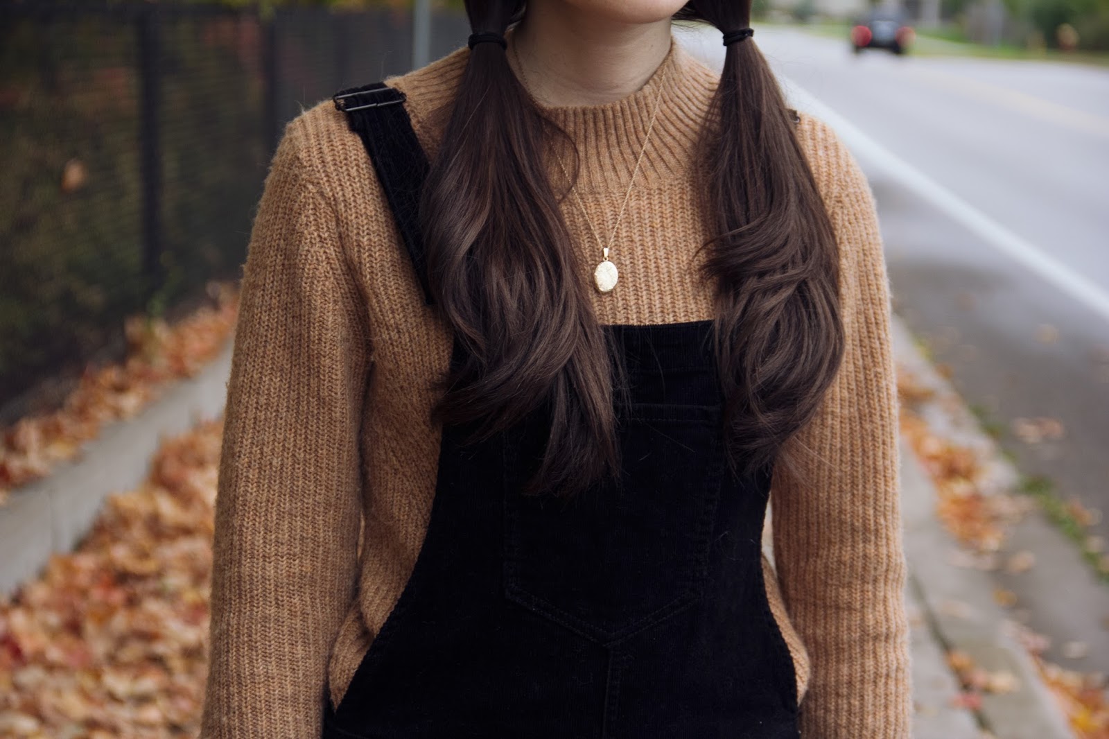 Leaves and overalls | Carolina Pinglo