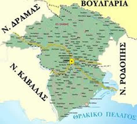 Χάρτες Νομού Ξάνθης