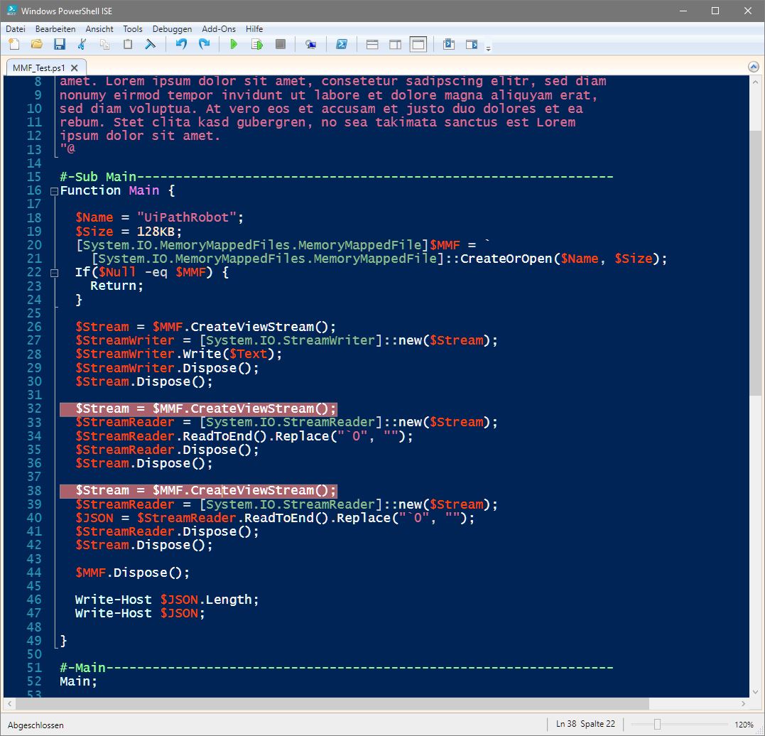 SAP ABAP Central: Tip: How to use Memory Mapped Files with ABAP/eCATT
