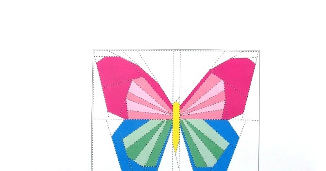 Chris Dodsley @mbCD: Paper Piecing A Butterfly