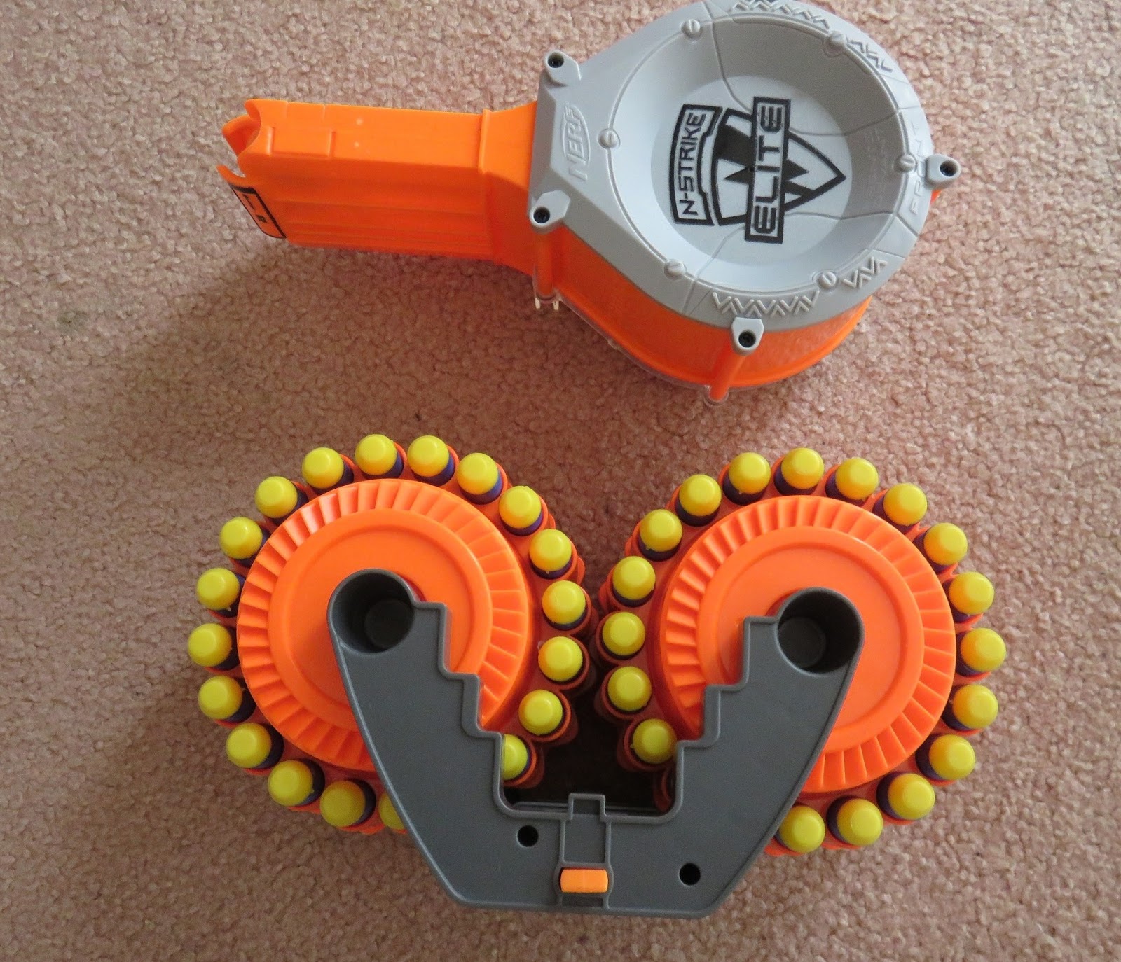 Outback Nerf: Review: Buzz Bee Double Drum (15m) [Barbarian]