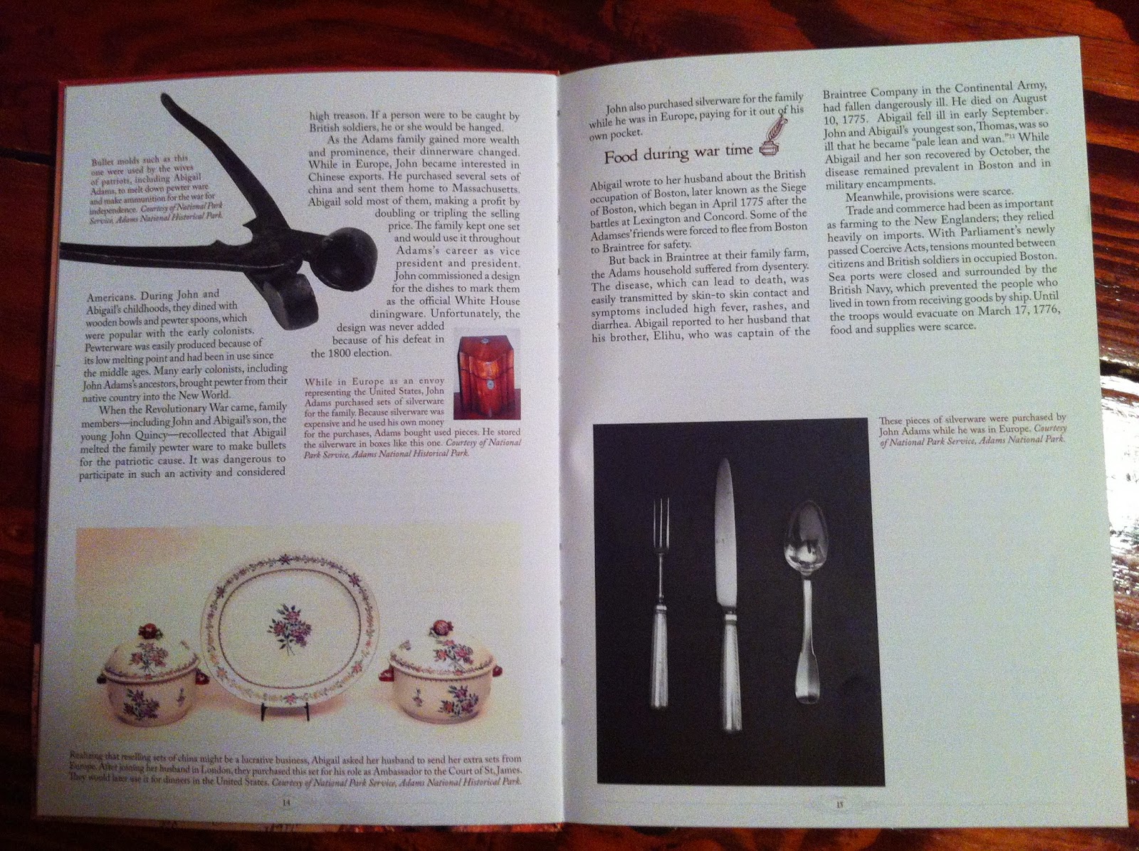 Book Review: The Culinary Lives of John & Abigail Adams - A Cookbook