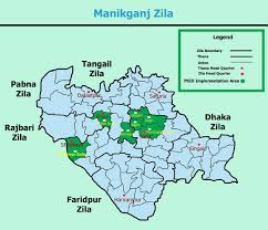 Manikganj District: Manikganj map