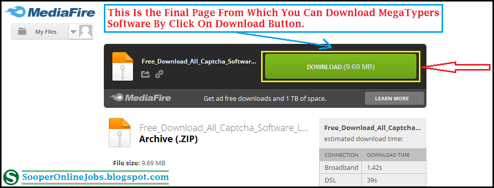 How to Downlaod Captcha Software From Sooper Online Jobs...? ~ Free ...