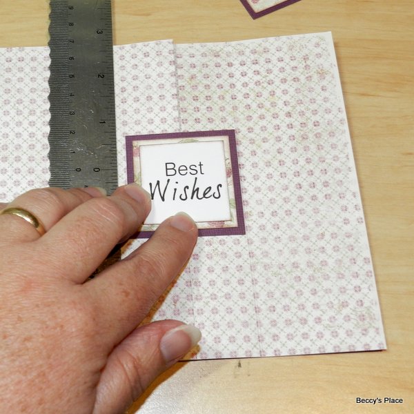 Beccy's Place: Tutorial - Flag Fold Cards