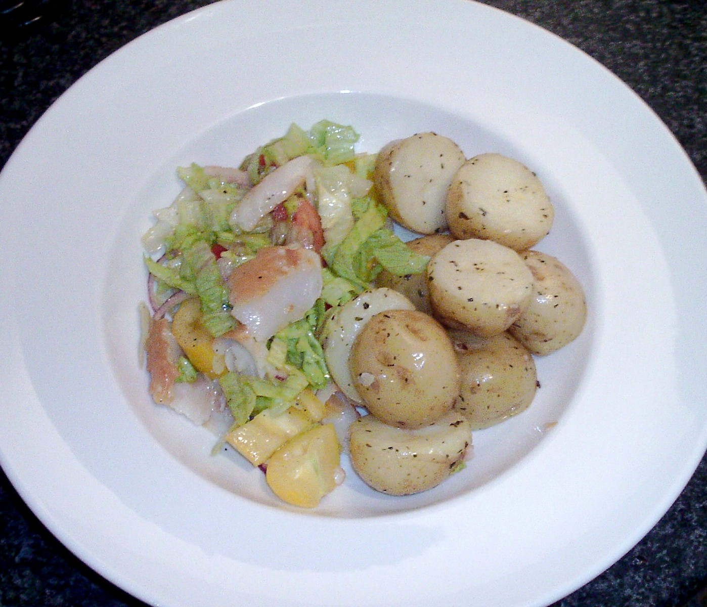 Modern Scottish Food and Recipes: Smoked Scottish Pollack Salad with ...