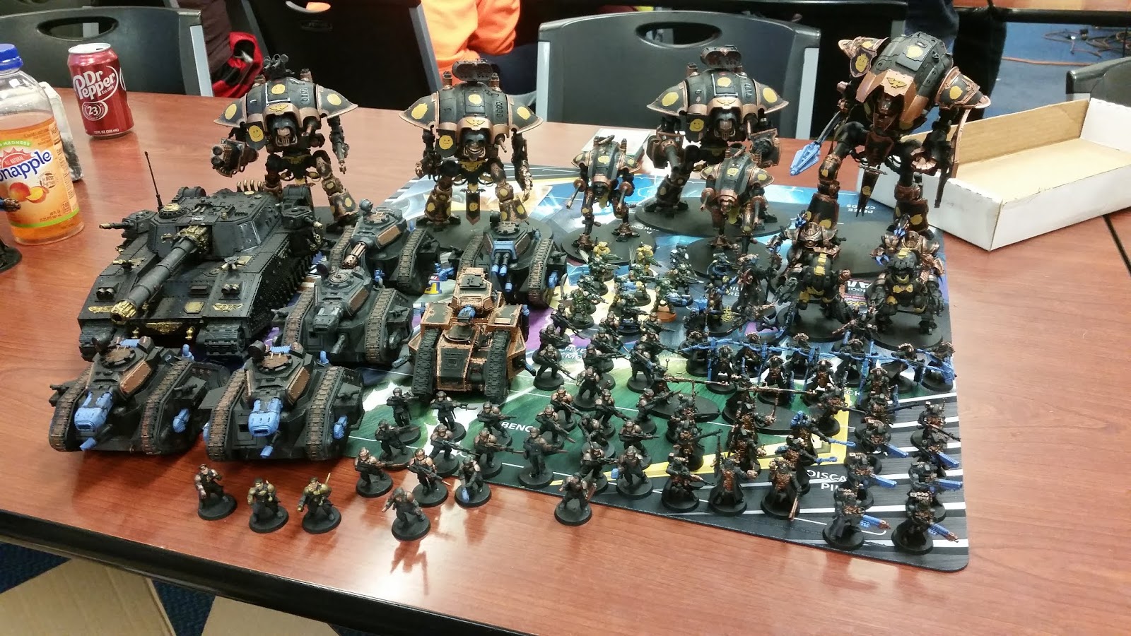 Imperial Knights, Astra Militarum and Adeptus Mechanicus: Draconis III ...